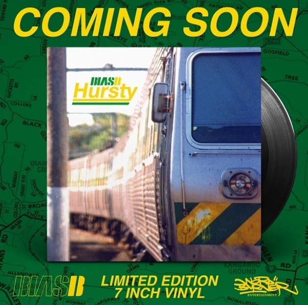 Bias B “Hursty” Limited Edition 7-inch Wax Coming Soon!